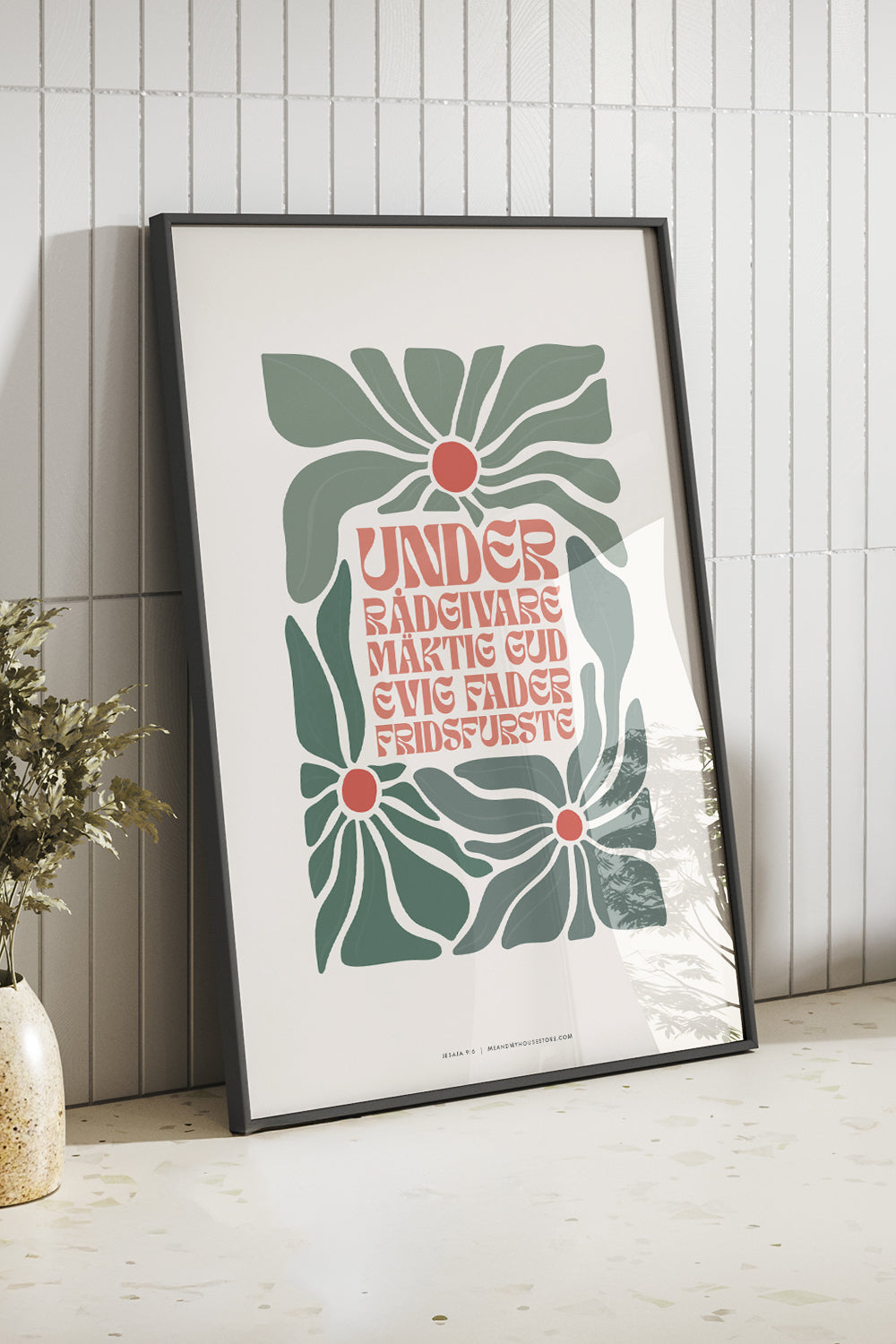 Julposter: Under, rådgivare, mäktig Gud – Me and My House Store AB