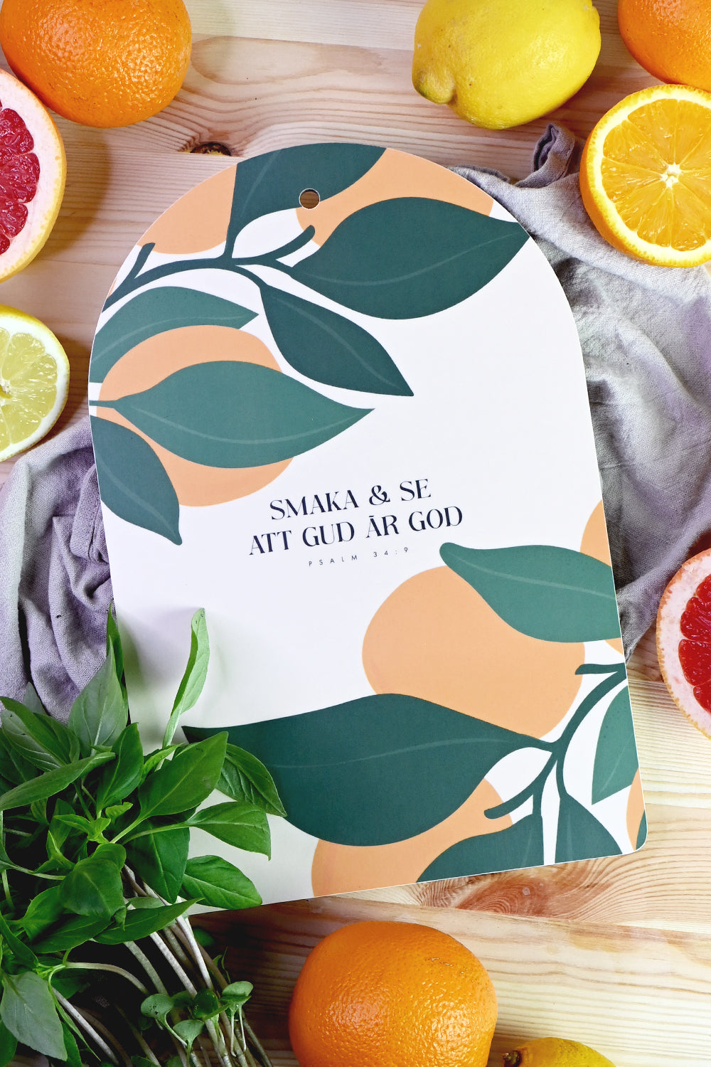 Serveringsbräda: Smaka och se att Gud är god – Me and My House Store AB